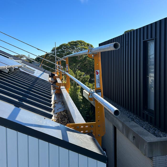 Residential Re-Roof - Bellevue Hill - Edge Protection Hire Sydney