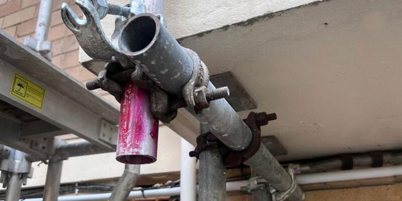 Temporary Handrail - Dee Why - Edge Protection Hire Sydney