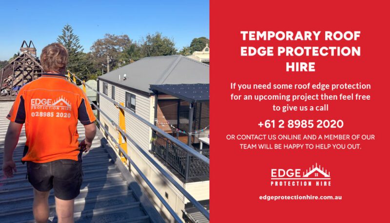 Safe Temporary Roof Edge Protection with Rapid Turnaround