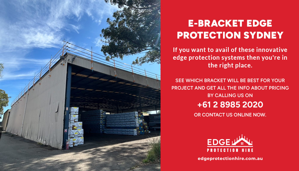 E-bracket Edge Protection - Versatile and Strong